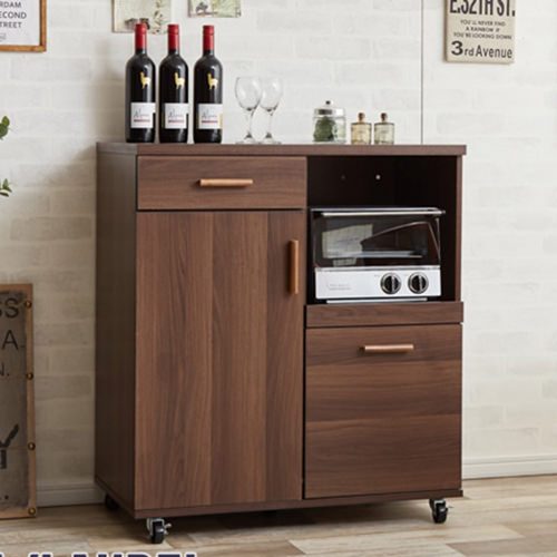 使いたい場所にサッと動かせる キャスター付きレンジ台の詳細 | カヴァース