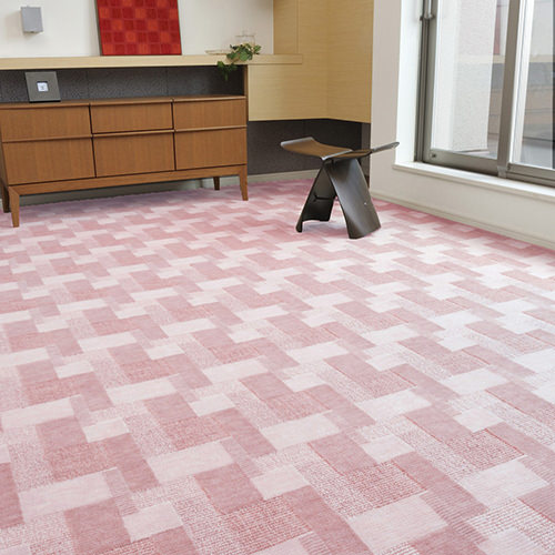 [352×440] レトロかわいい日本製抗菌カーペット 江戸間10帖 ローズの詳細 | カヴァース